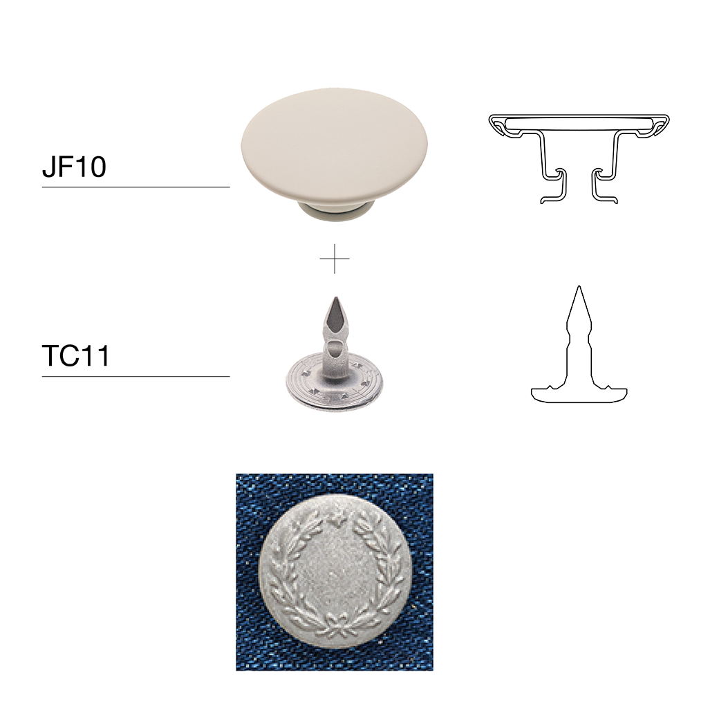 Single Tack Button | YKK DIGITAL SHOWROOM