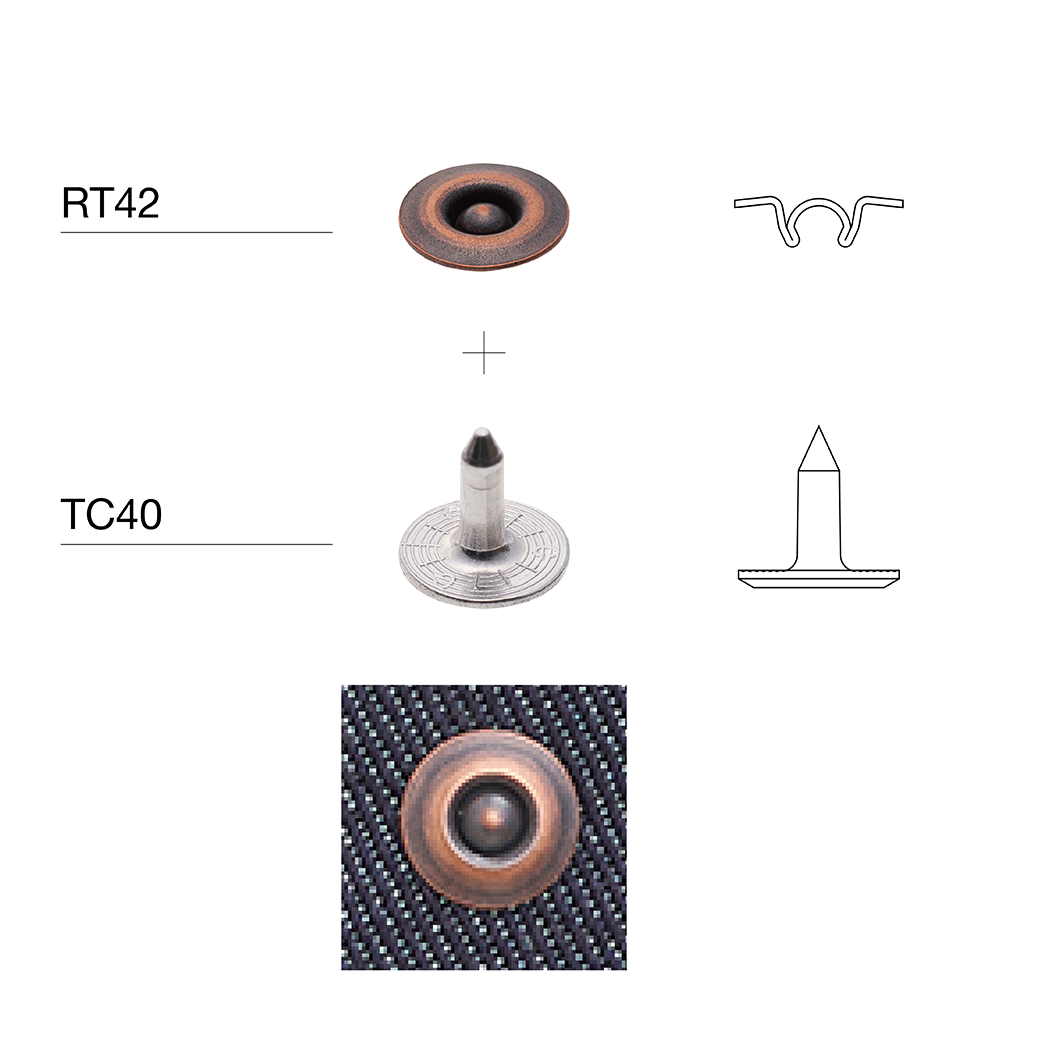 Bulls Eye Burr | YKK DIGITAL SHOWROOM