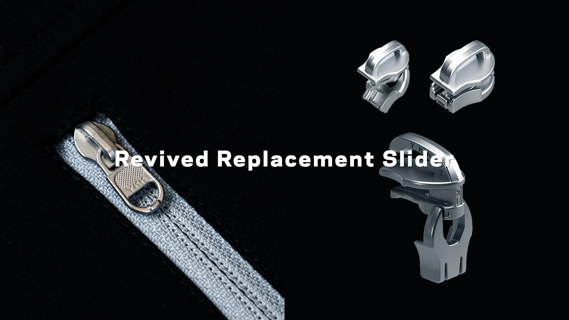 Revived Replacement Slider | YKK DIGITAL SHOWROOM