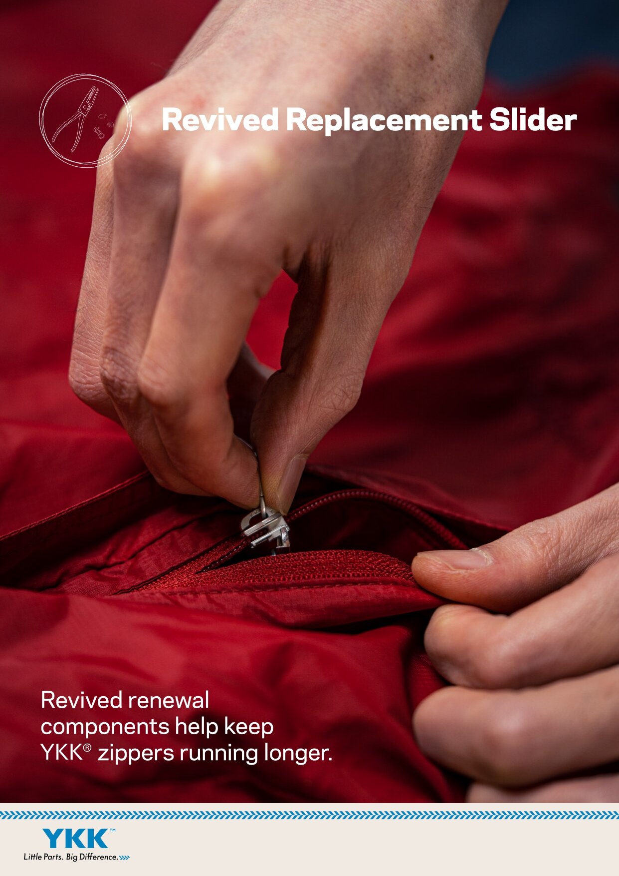 Revived Replacement Slider | YKK DIGITAL SHOWROOM