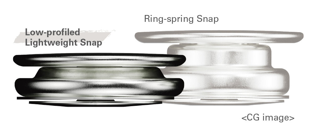 Low-profiled Lightweight Snap | YKK DIGITAL SHOWROOM