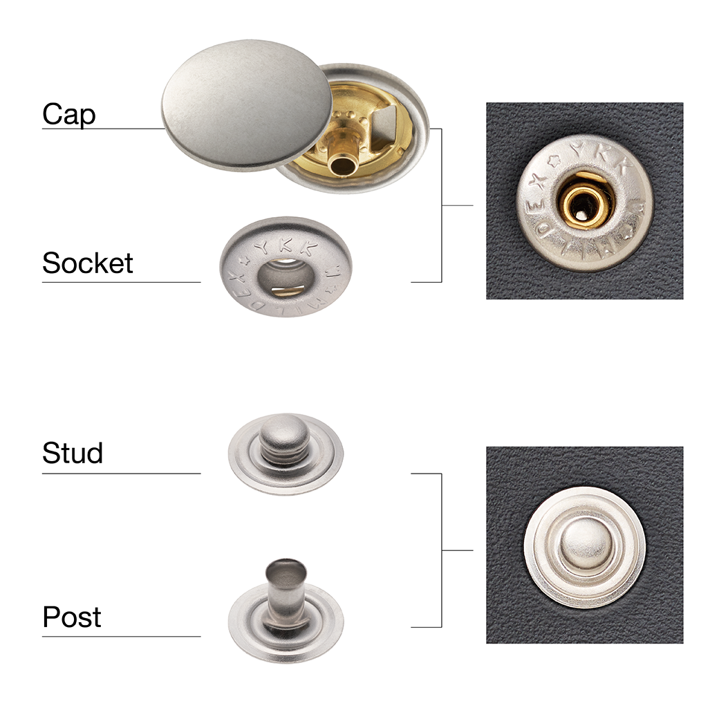 ステンレス スナップ＆ボタン | YKK DIGITAL SHOWROOM