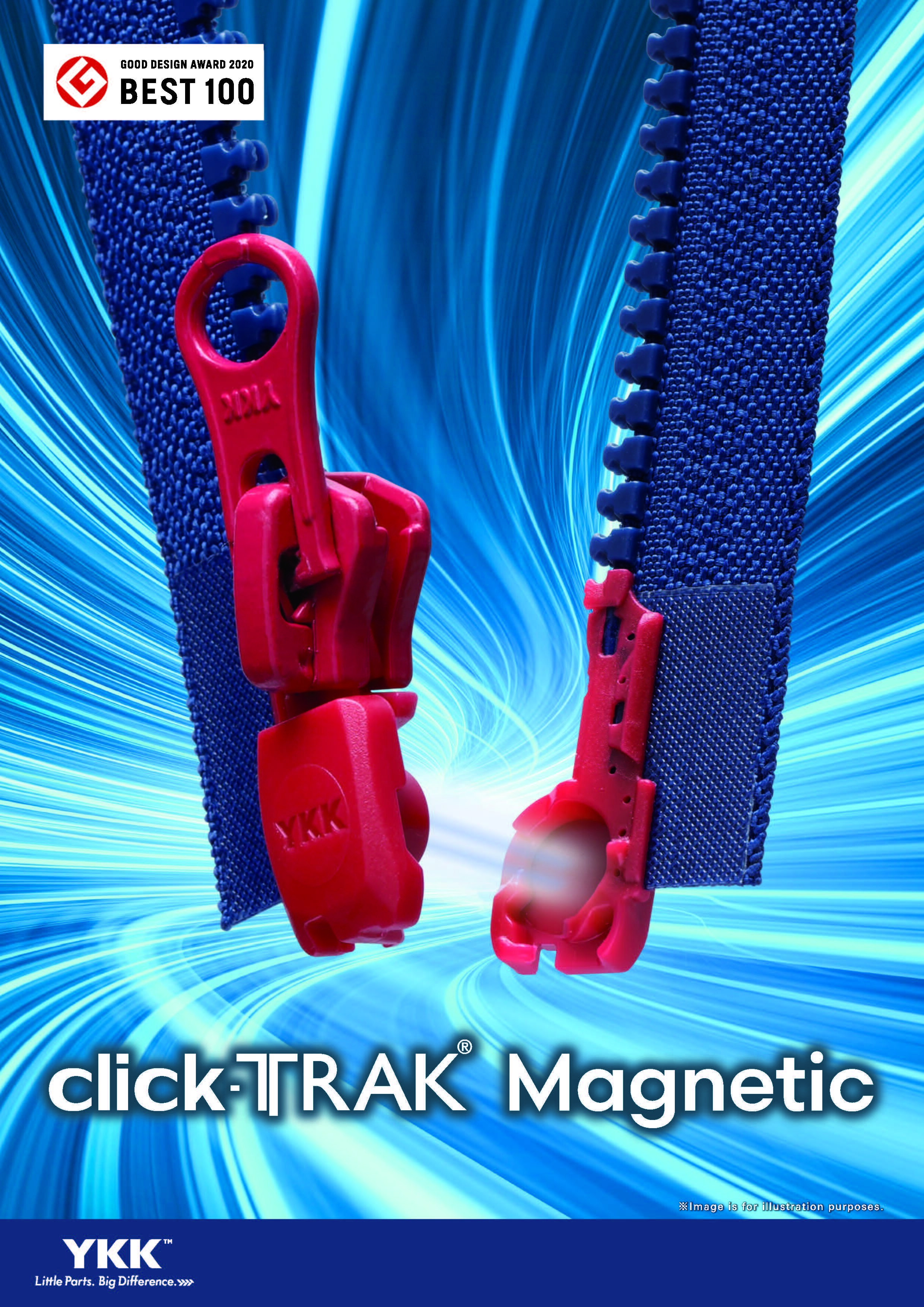 click-TRAK® Magnetic | YKK DIGITAL SHOWROOM