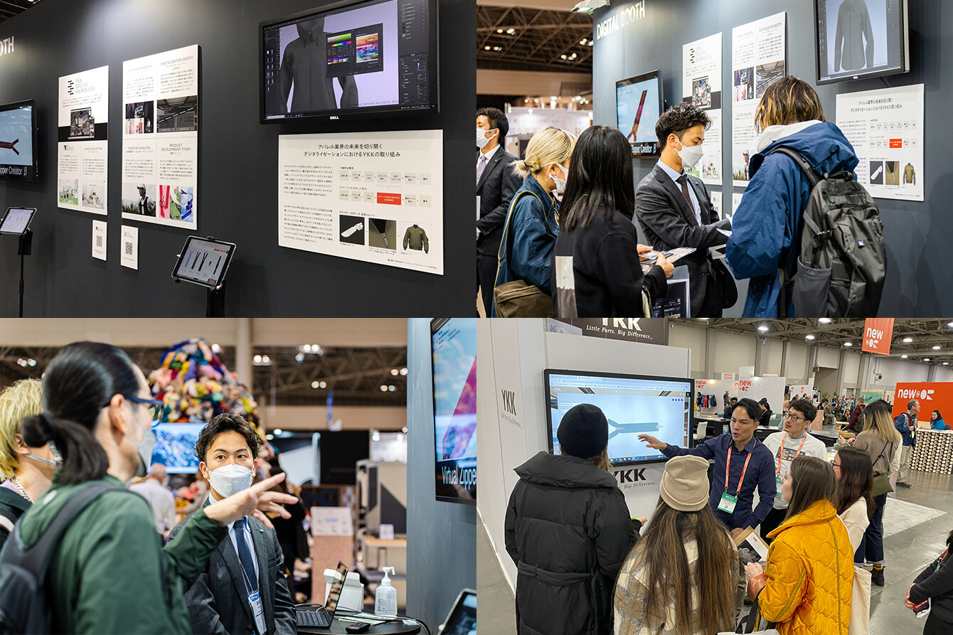 YKK推动数字化后的当前位置 | YKK DIGITAL SHOWROOM