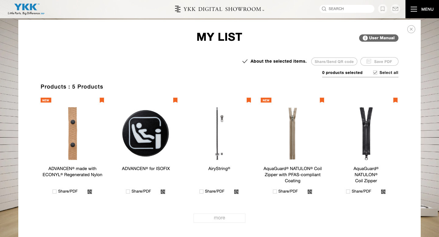 NEWS | YKK DIGITAL SHOWROOM