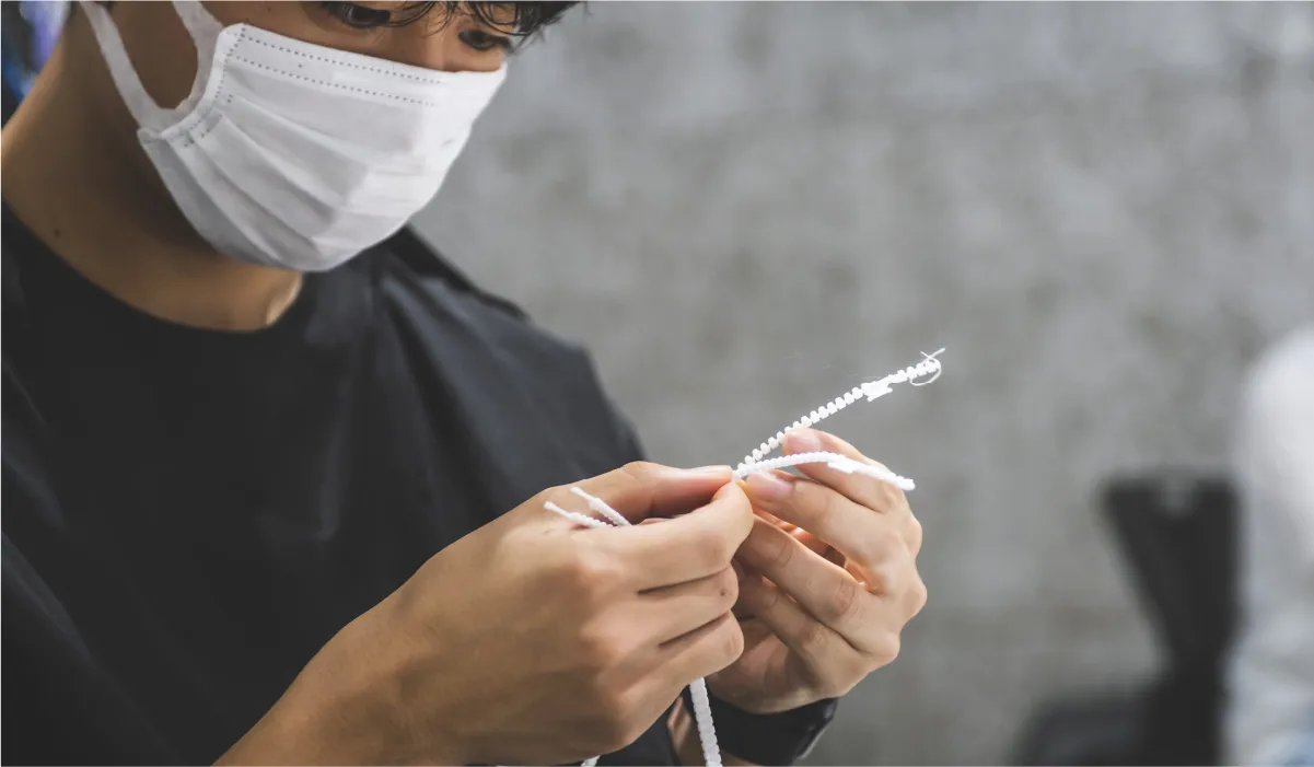 日常の暮らしを快適にするAiryString® | YKK DIGITAL SHOWROOM