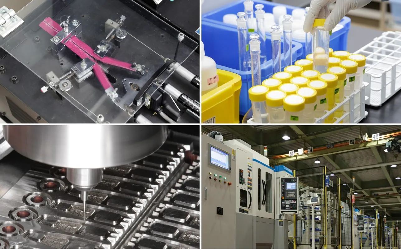 INTEGRATED PRODUCTION | ABOUT YKK | YKK GALLERY | YKK DIGITAL SHOWROOM